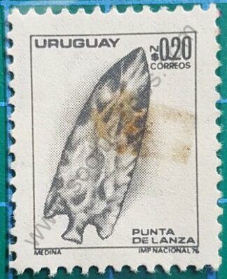 Sello Uruguay 1976 Punta de lanza india - Catálogo de colección ...